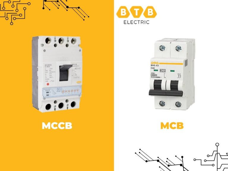 Điểm khác biệt của MCB, MCCB, RCCB, RCBO, ELCB và RCD