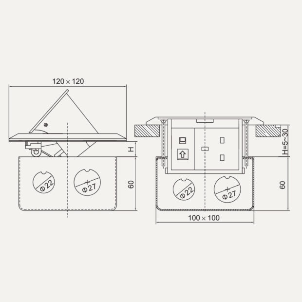 Kích thước ổ cắm điện tiêu chuẩn: Những điểm quan trọng cần biết